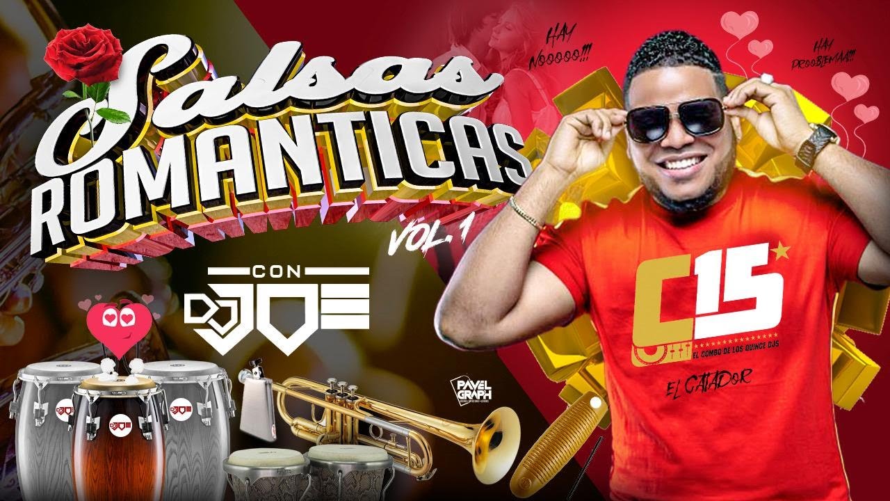 Salsas Románticas Vol.1 🥰😍 💘 En Vivo con Dj Joe El Catador # ...