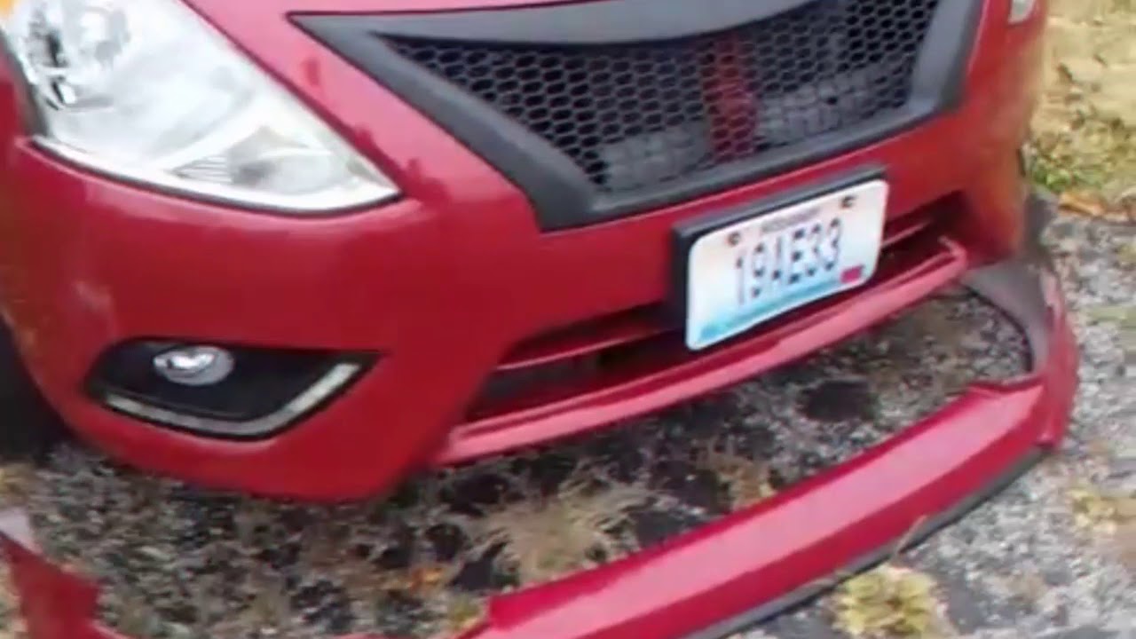 Versa Body Kit Install - YouTube