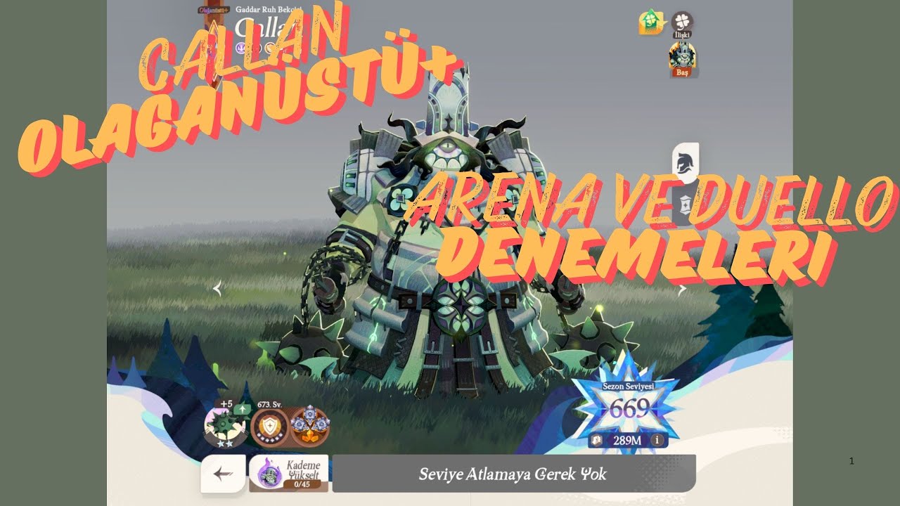 Callan Olağanüstü+ Arena ve Duello Showcase - AFK Journey Türkçe - YouTube