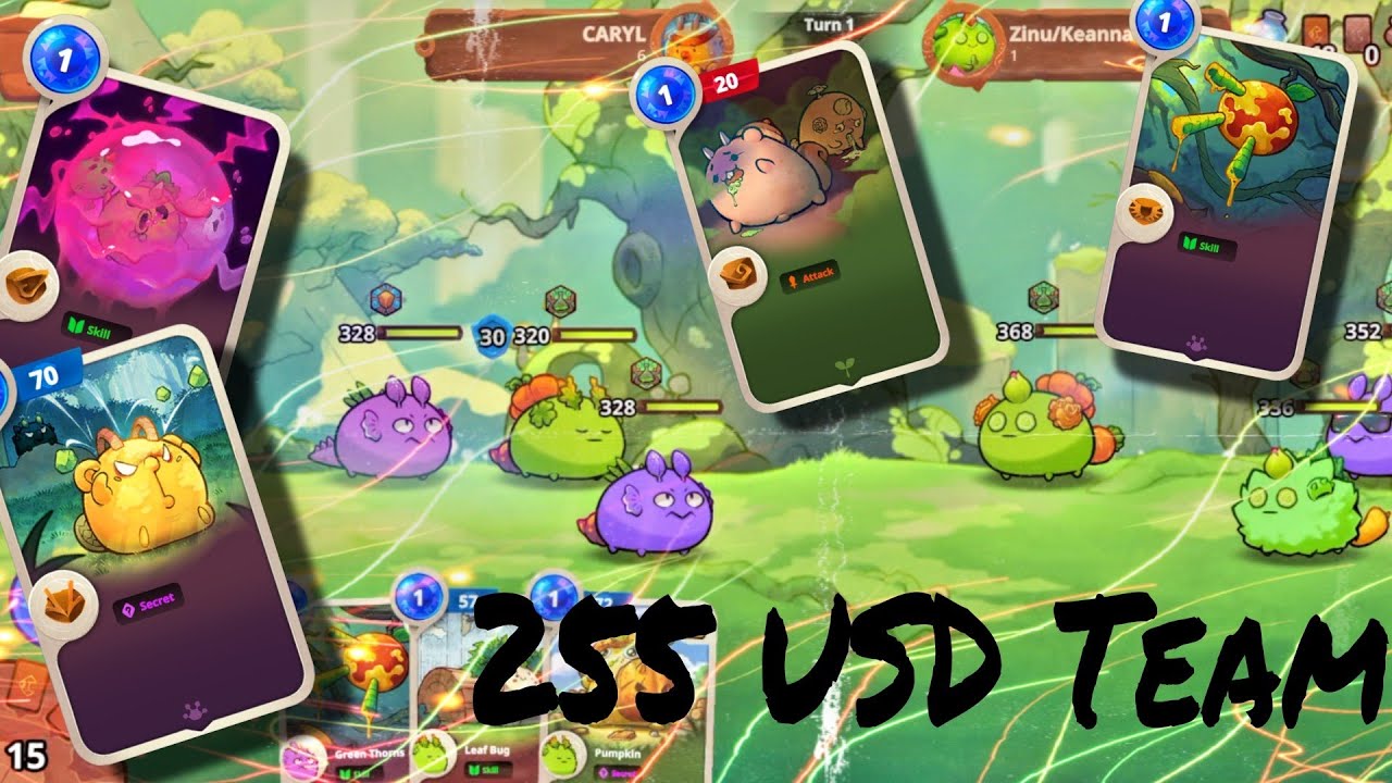 Healing Galing vs Expensive Lason Team. Axie Infinity - Origin : Bear 2 ...