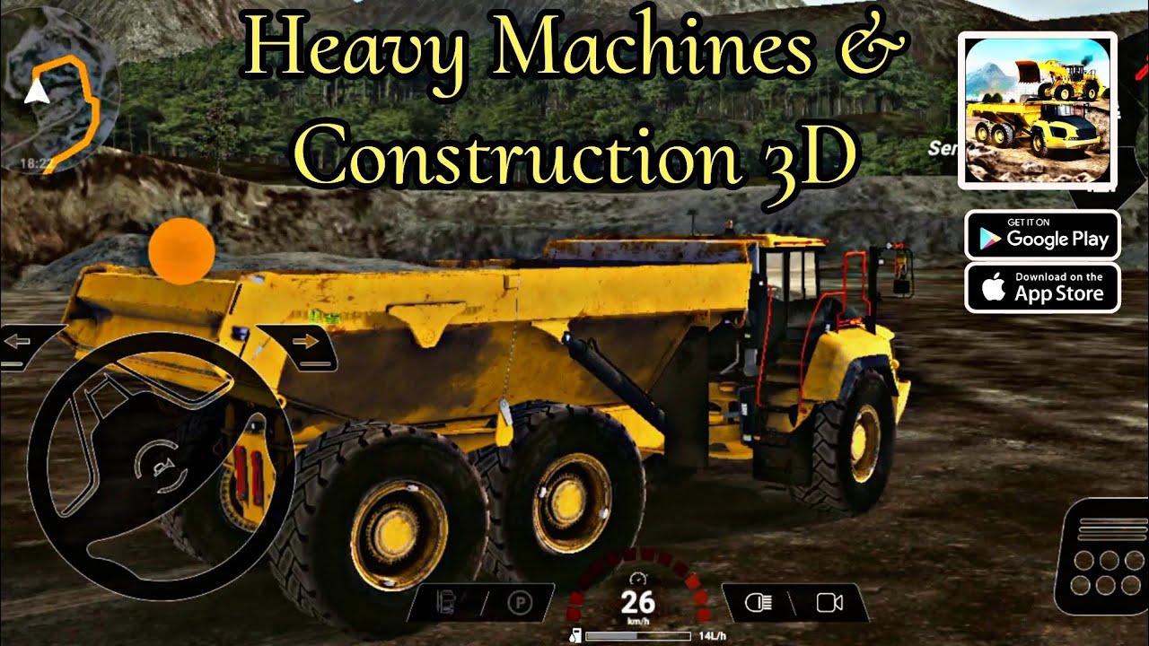 Sandstone Transport||Heavy machines & Construction||Android Gameplay ...