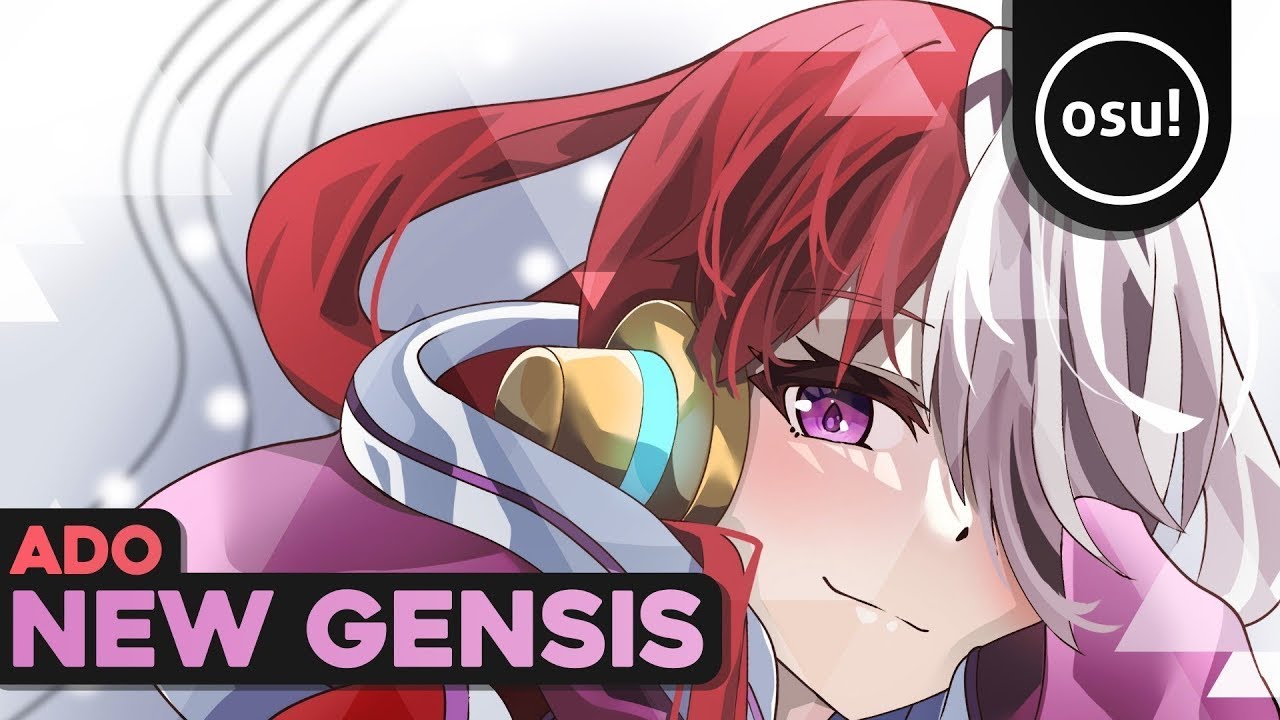 New genesis Ado (one piece red) osu gameplay - YouTube