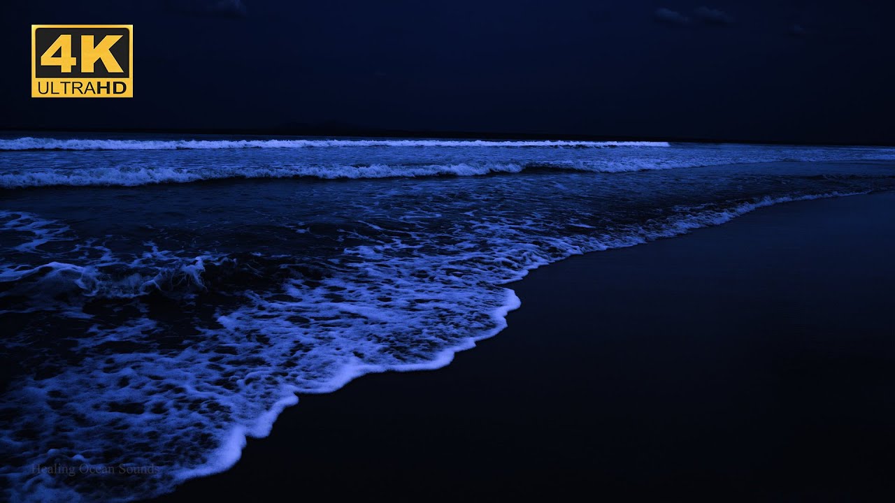 Deep Sleep In Less Than 5 Minutes - Relaxing Ocean Sounds at Night to ...