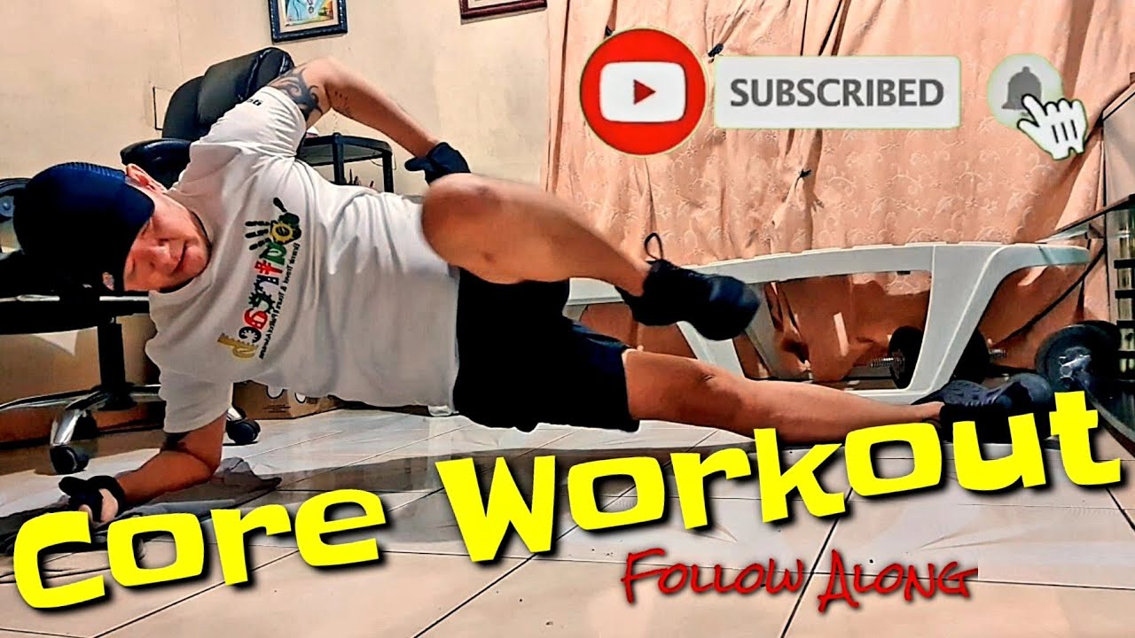 10 MIN AT HOME CORE WORKOUT | NO EQUIPMENT | EASY TO FOLLOW ALONG | YOU ...
