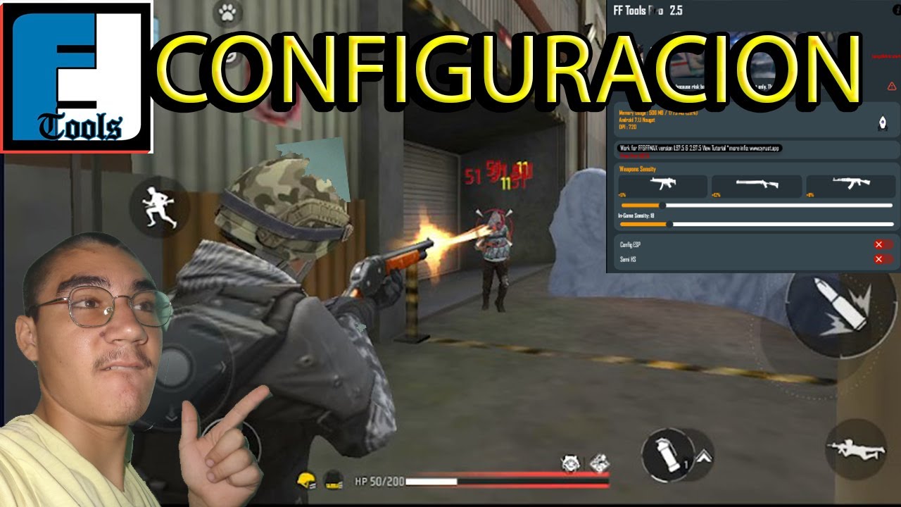 CONFIGURACION ff tools pro PARA DAR TODO ROJO Sensibilidad NUEVA2023 ...