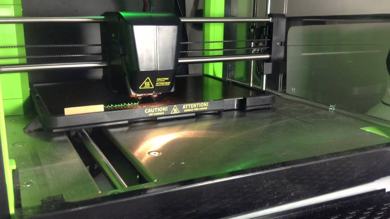 Robox 3D Printer (beta prototype) Failed Purge & Head Connection ...