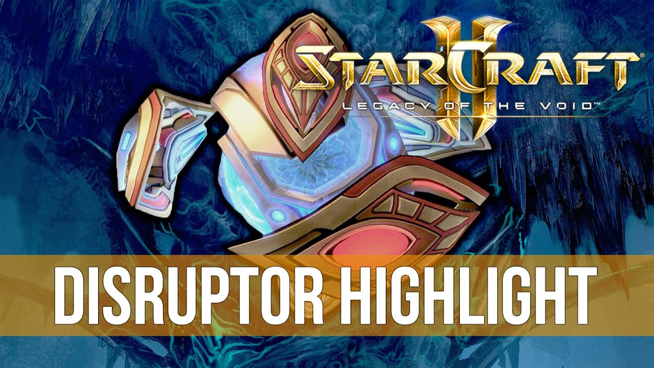 StarCraft 2: Do Disruptors Do Friendly Fire? (Stream Highlight) - YouTube