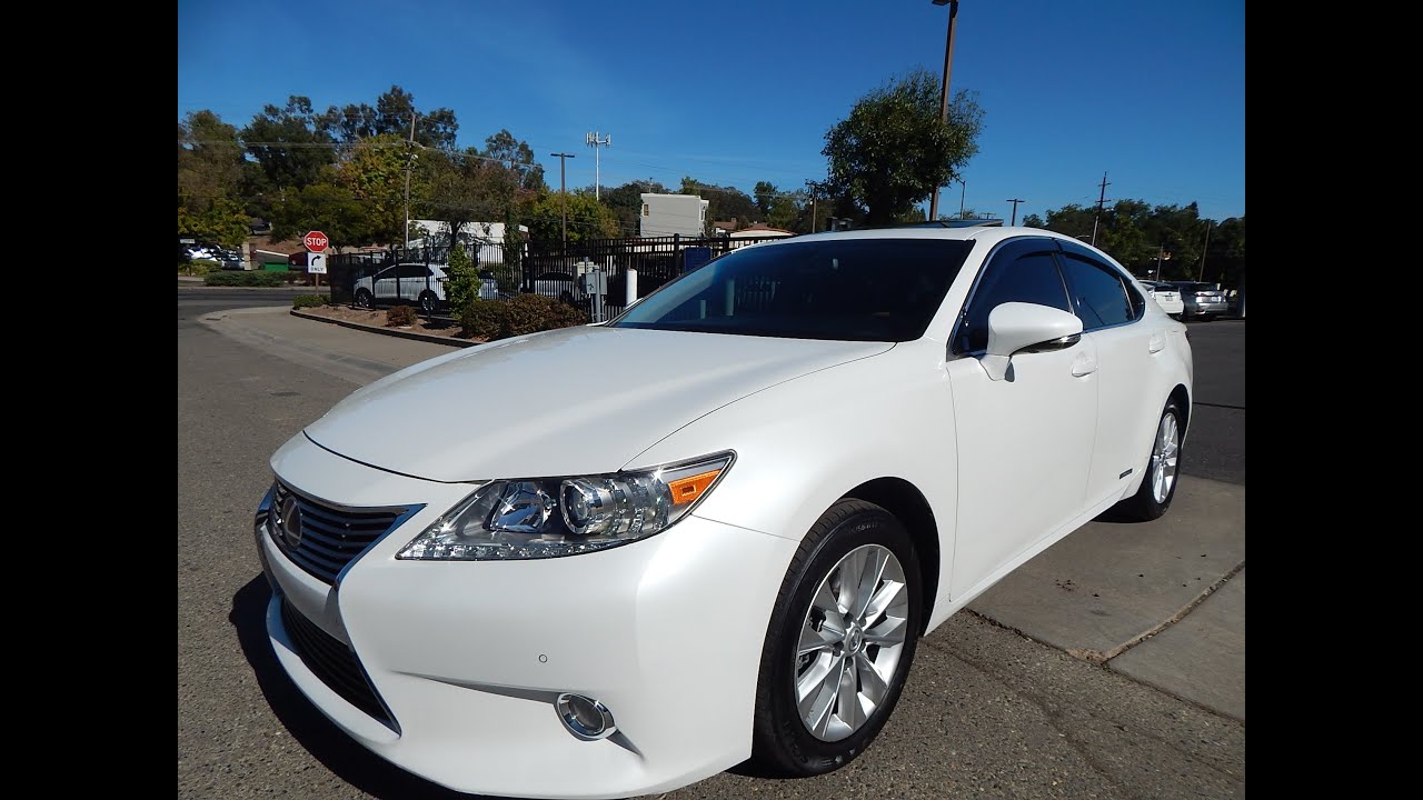 2013 Lexus ES300h luxury hybrid video overview and walk around. - YouTube