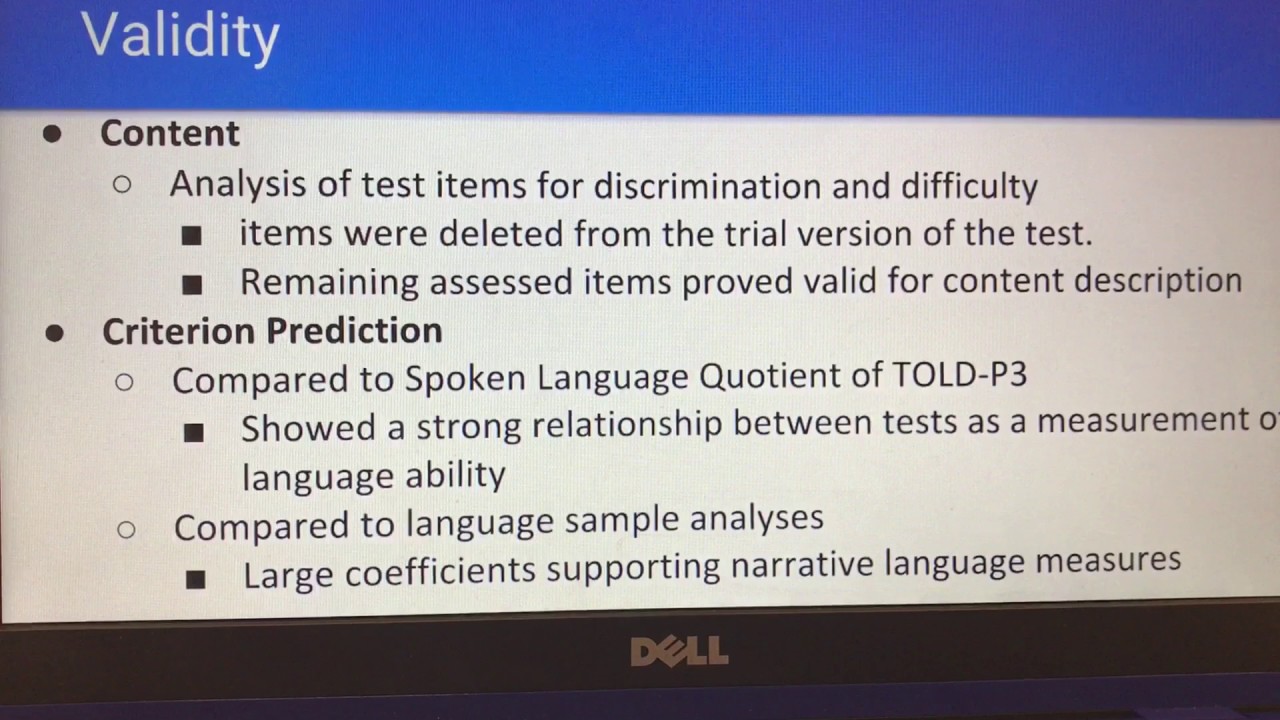 Test of Narrative Language (TNL) Group 9 - YouTube