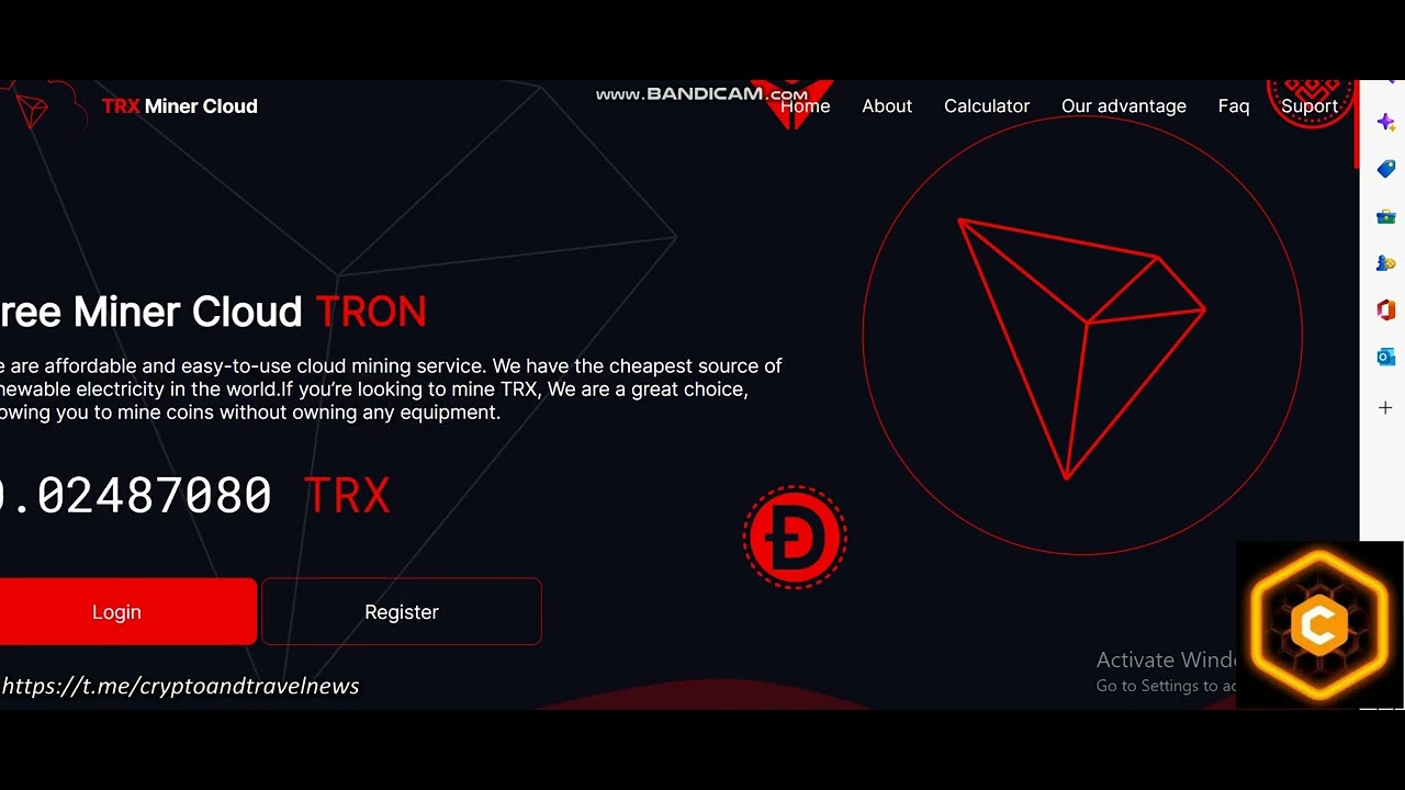Free Tron With 30 T S Power In Trx Miner Cloud Site Registration And