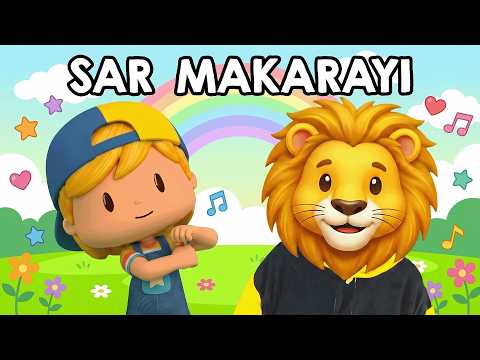 Sar Makarayı Çöz Makarayı Komik Animasyon 🧶😂 Gülümseten Bebek Videoları