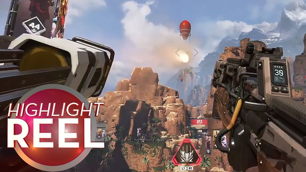 Highlight Reel #465 - Real Apex Legends Snipe With Smoke Grenades - YouTube