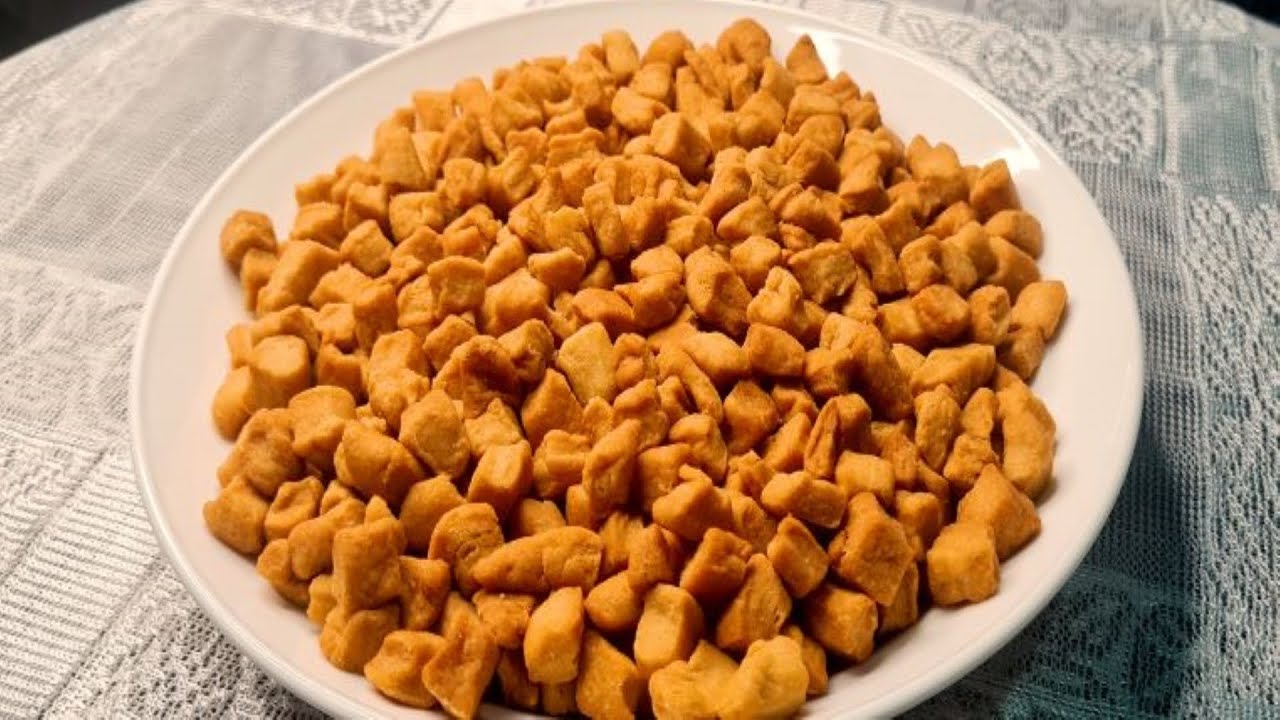 Easy Crunchy Coconut Flavoured Chin Chin Youtube