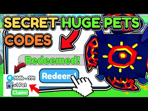 ♨️ HURRY UP ♨️ New Pet Simulator X Roblox Codes || Pet Simulator X ...