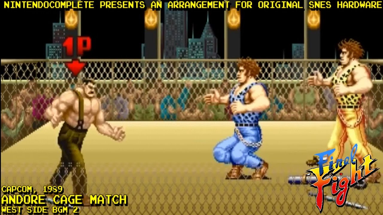 ♫ANDORE CAGE MATCH (Final Fight) New SNES Arrangement ...