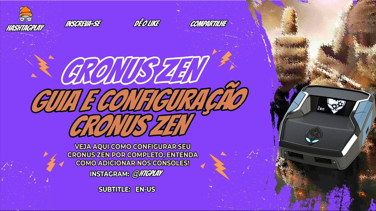 GUIA E CONFIGURAÇÃO CRONUS ZEN ATUALIZADO - TUTORIAL PT-BR - YouTube