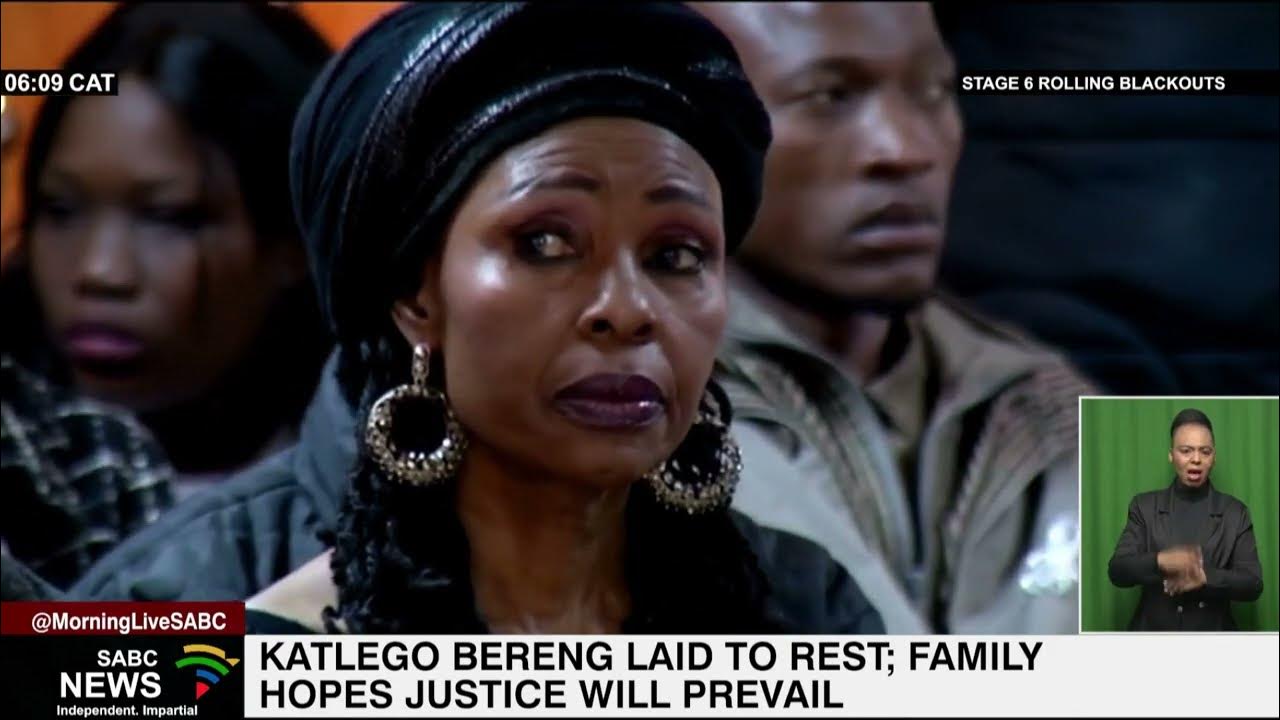 Katlego Bereng laid to rest; family hopes justice will prevail - YouTube