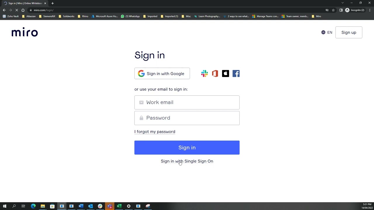 Miro SSO Sign In - YouTube
