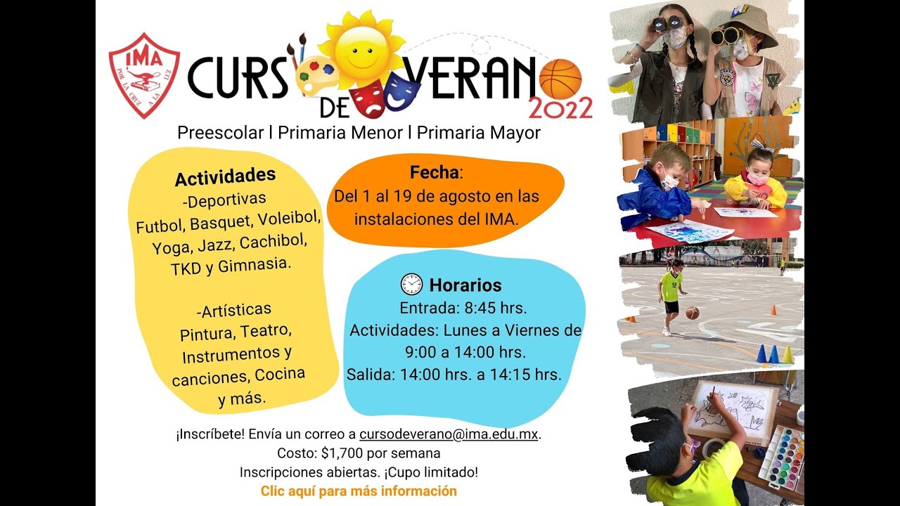 Curso de Verano IMA 2022 - YouTube