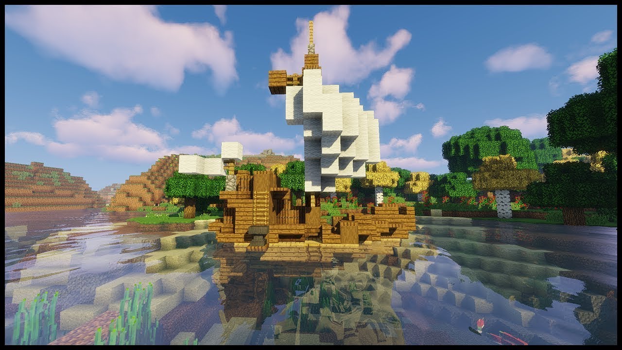 Building a Boat House -Minecraft Ep.16 - YouTube