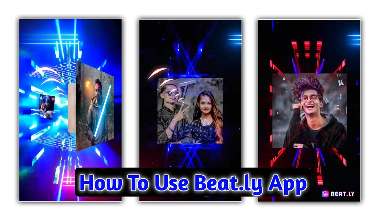 How To Make Video In beat.ly - beat.ly App Music Video Maker With ...