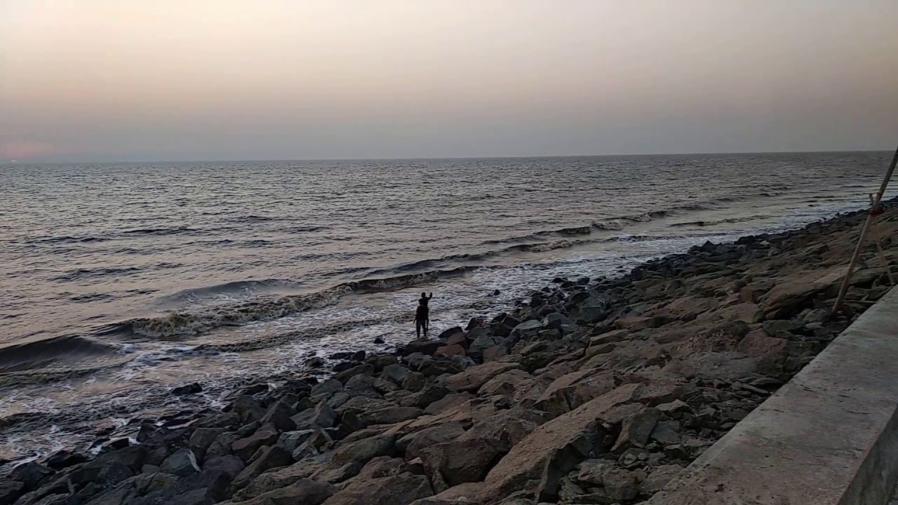 Valsad Teethal beach after sunset - YouTube
