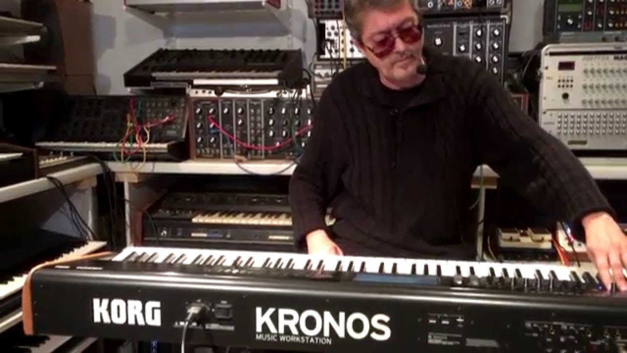 Olivier Briand Korg Kronos combi 'Tangerine Skies" - YouTube