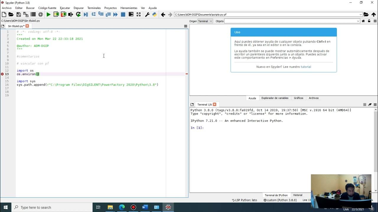 Ejecutar Digsilent Powerfactory Con Python Modo Engine Youtube