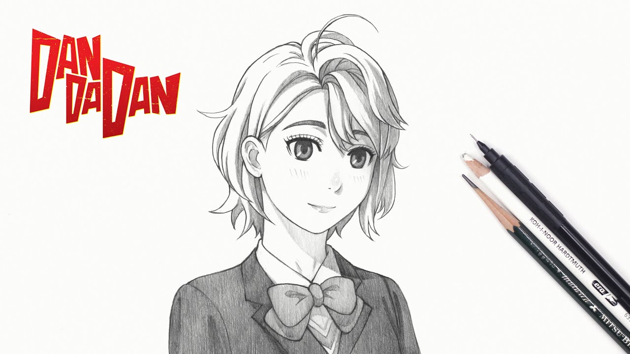 How to draw Aira Shiratori | 白鳥愛羅 | Dandadan | Aira Shiratori | Drawing ...