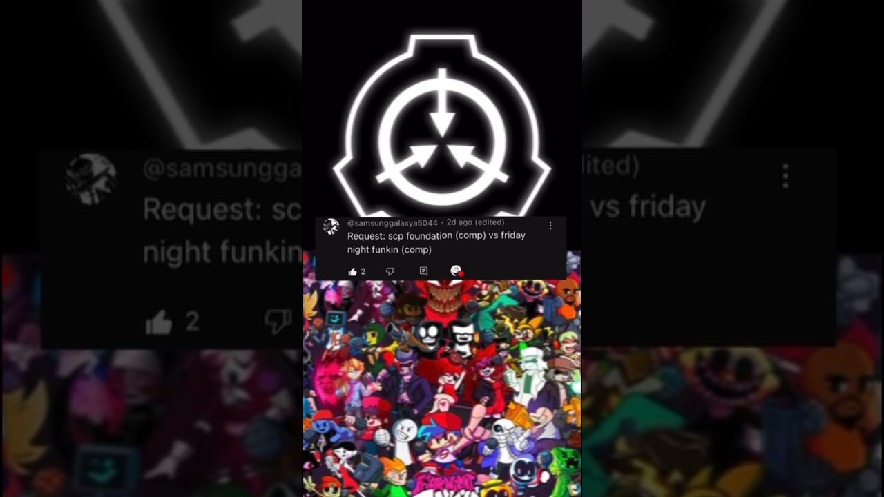 SCP Foundation vs fnf #scp #fridaynightfunkin #requested - YouTube