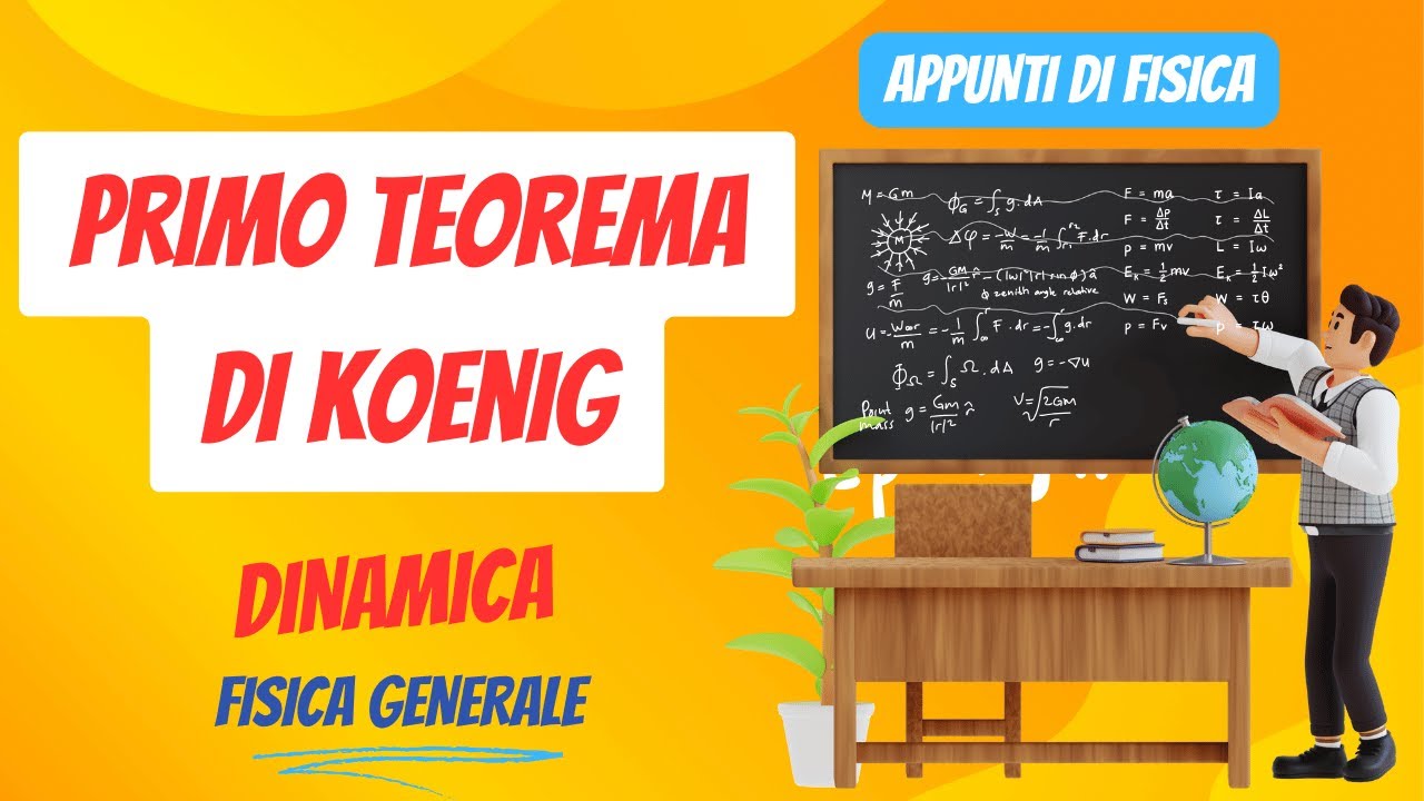 Primo teorema di Koenig | Dinamica | Appunti di Fisica Generale - YouTube