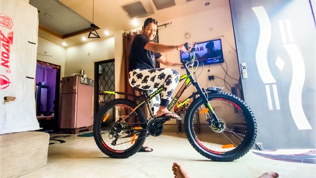 Meri new cycle Raani 😭 ️ | Avon Nuke Pro 26T Geared Cycle #dailyvlog # ...