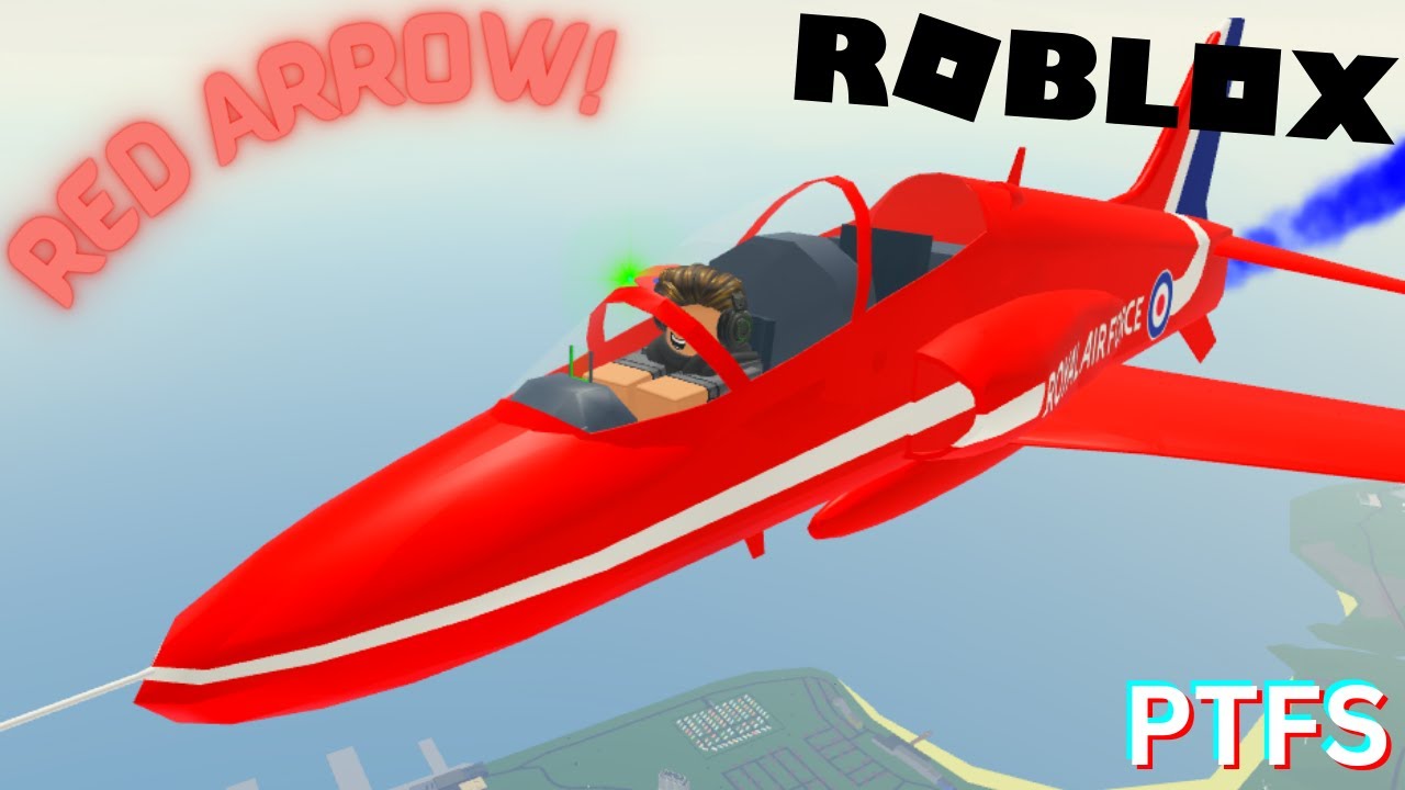 I became a RED ARROW pilot in Pilot Training Flight Simulator Roblox ...