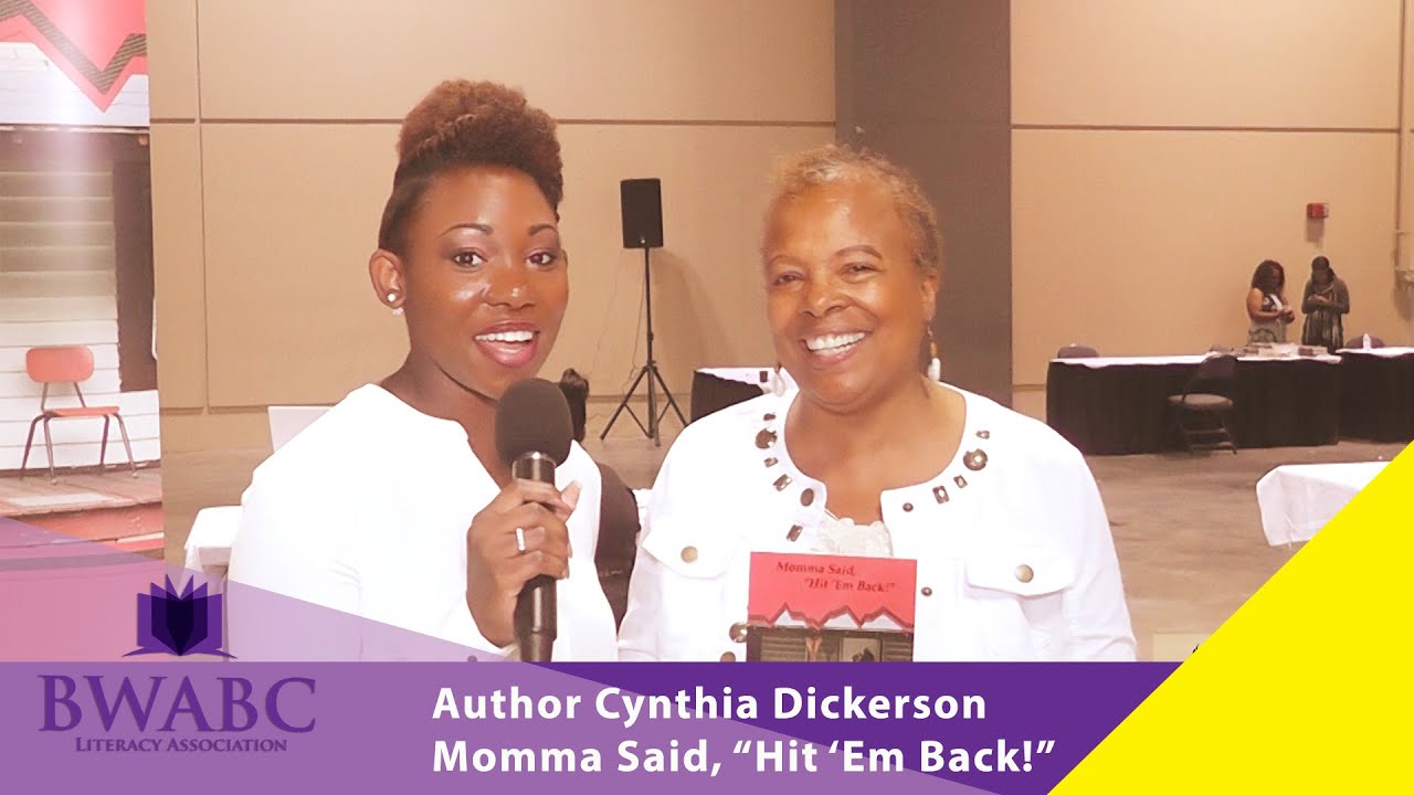 2015 BWABC Interview with Author Cynthia Dickerson - YouTube