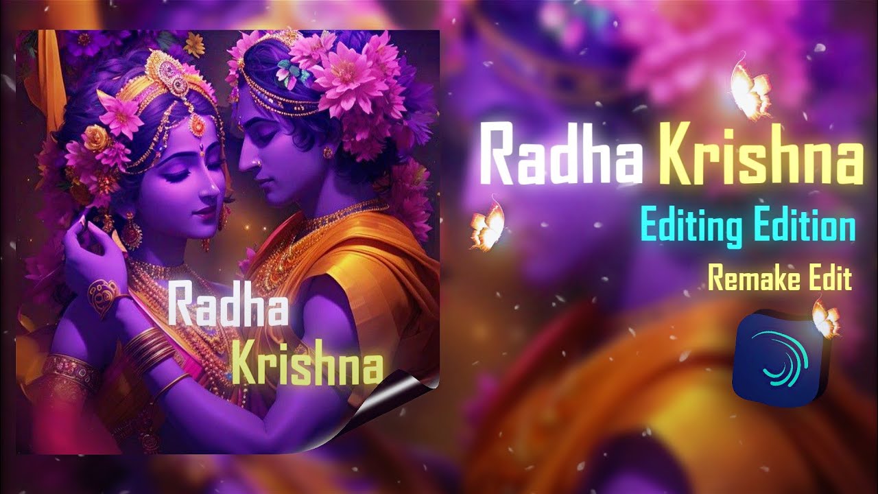 Radha Krishna Love Efx Edit 🥰 || Editing Edition Remake Edit in Alight ...