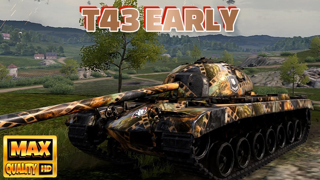 T43 Early: A Force to Be Reckoned with on the Normandy map - Tank ...