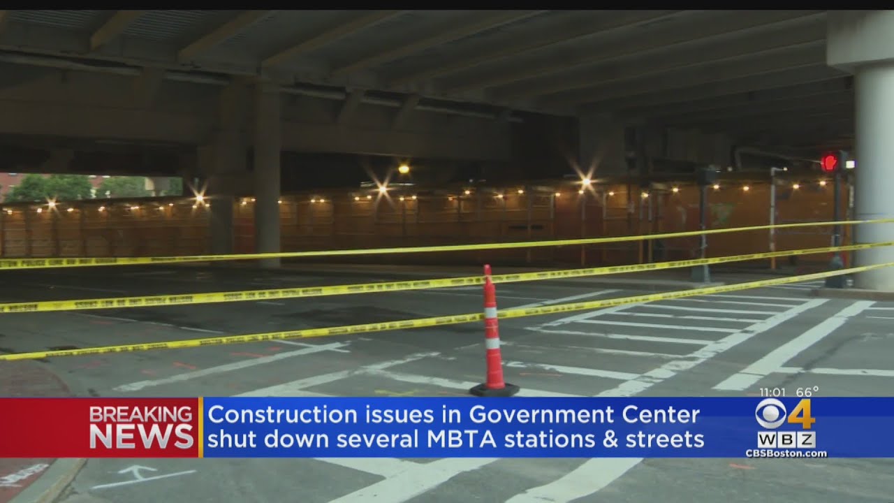 Structural issue disrupts MBTA service, shuts down streets near ...