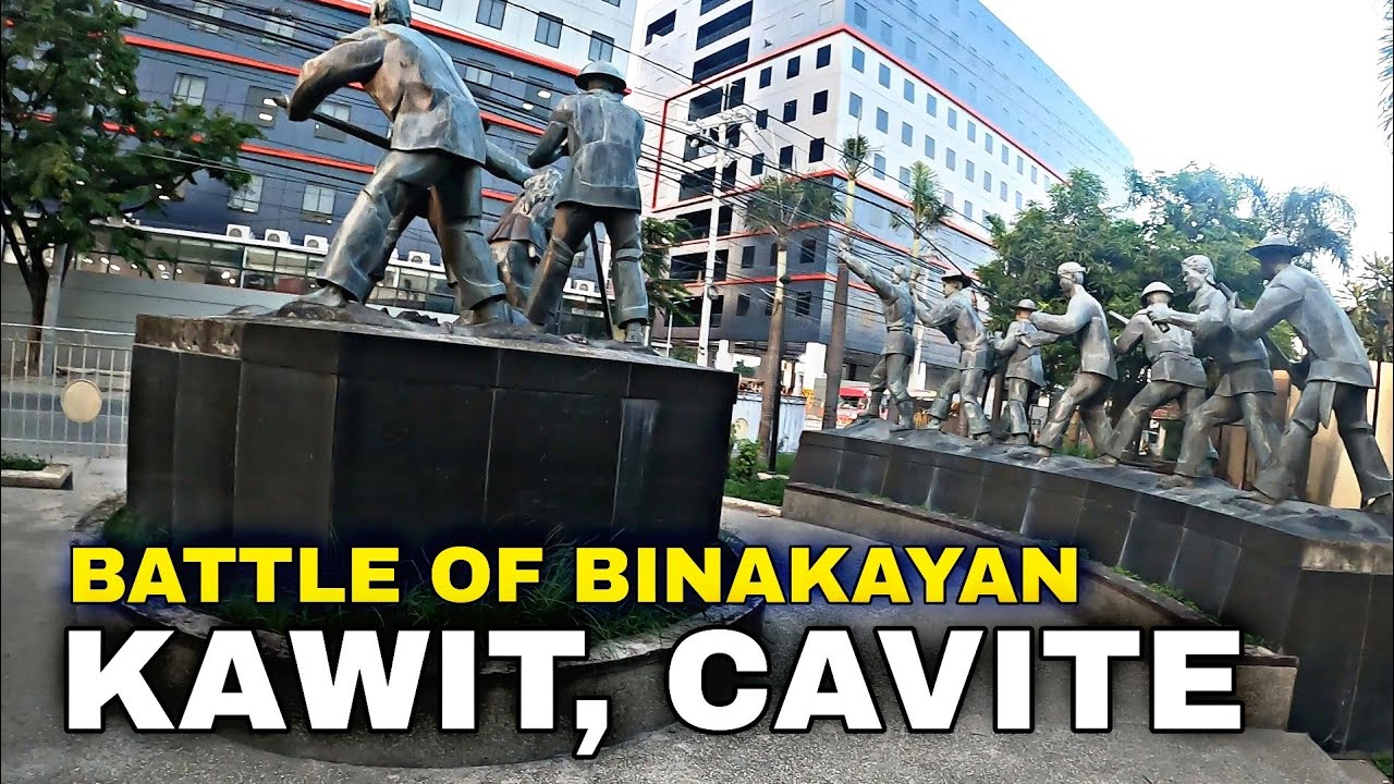 Battle of Binakayan Monument | Kawit, Cavite - YouTube