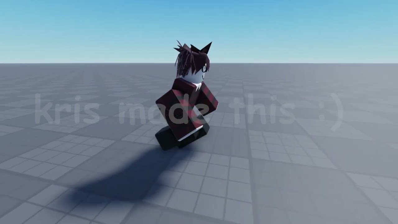 roblox run cycle animation - YouTube