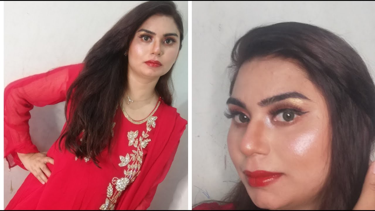Eid makeup with Sana Hamid 2021 - YouTube