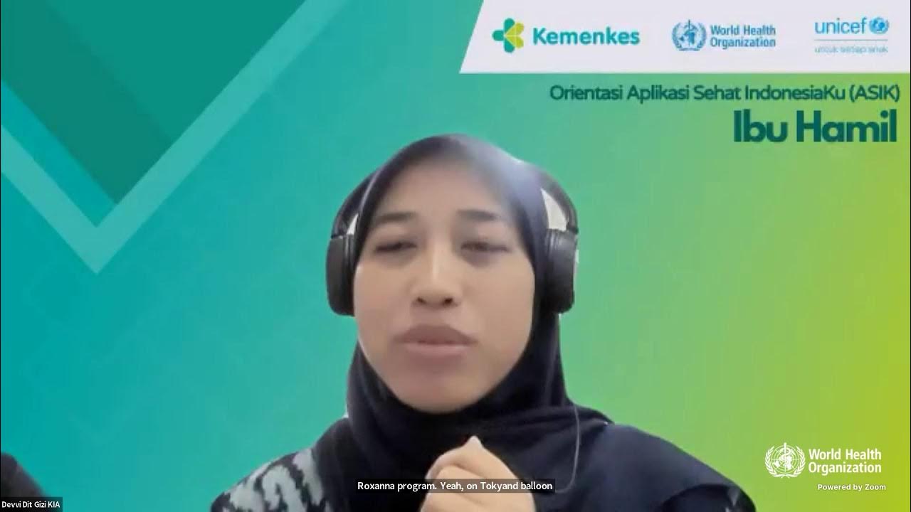 Orientasi ASIK Ibu Hamil Bagi Puskesmas Sesi Siang (zoom 2) - YouTube