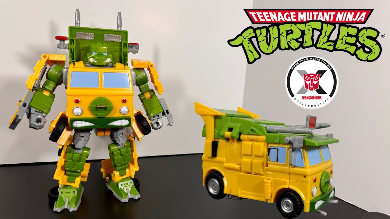 Transformers TMNT x Party Wagon! - YouTube