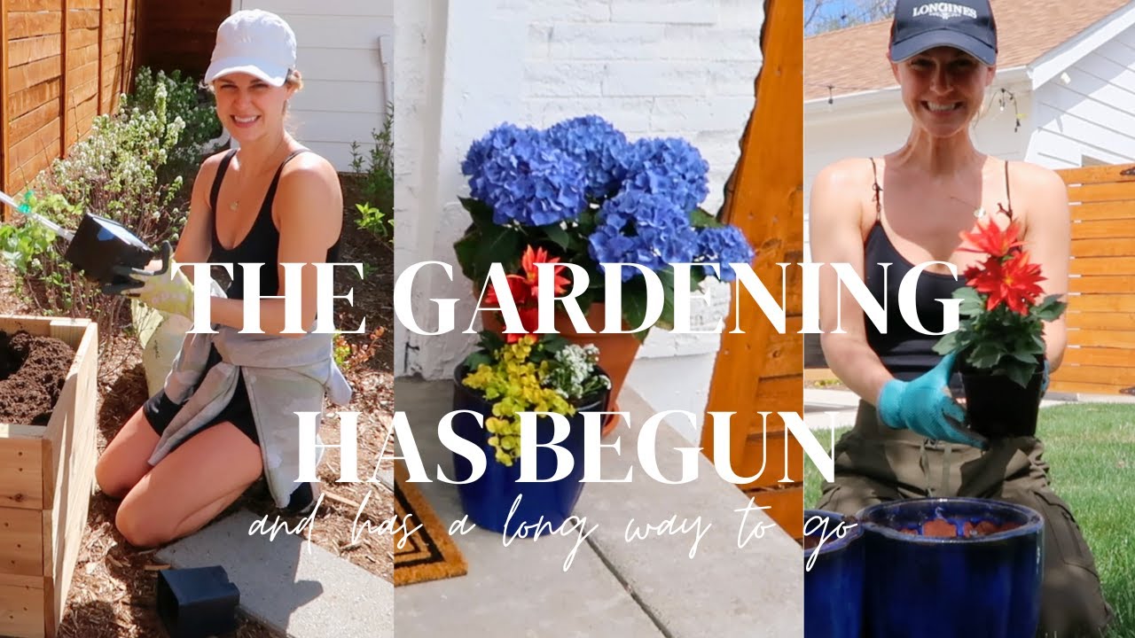 PREPPING THE GARDEN FOR SUMMER PART I - YouTube
