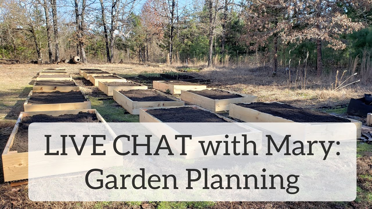 Live Chat: Updates & Garden Planning - YouTube