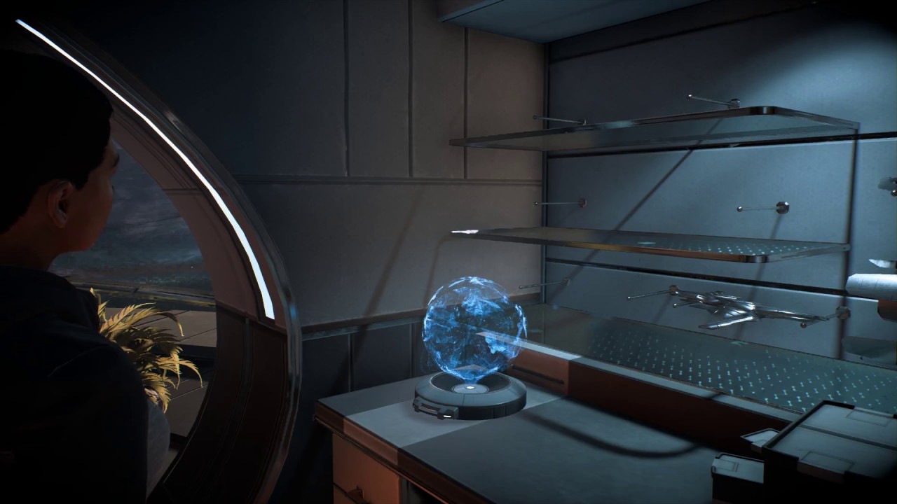 Mass Effect Andromeda - SAM asks about Vetra Romance and Love - YouTube