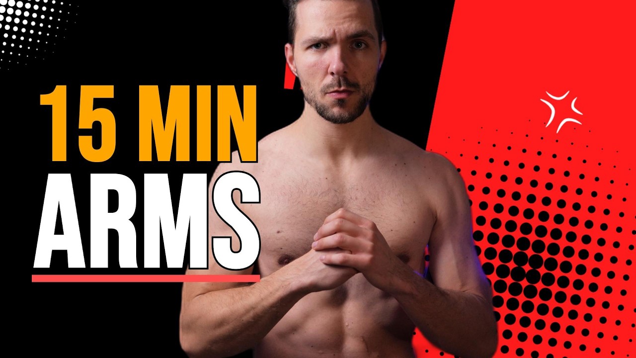 15 Minute SCIENCE-BASED *ADVANCED* ARM Workout after OFFICE HOURS - YouTube
