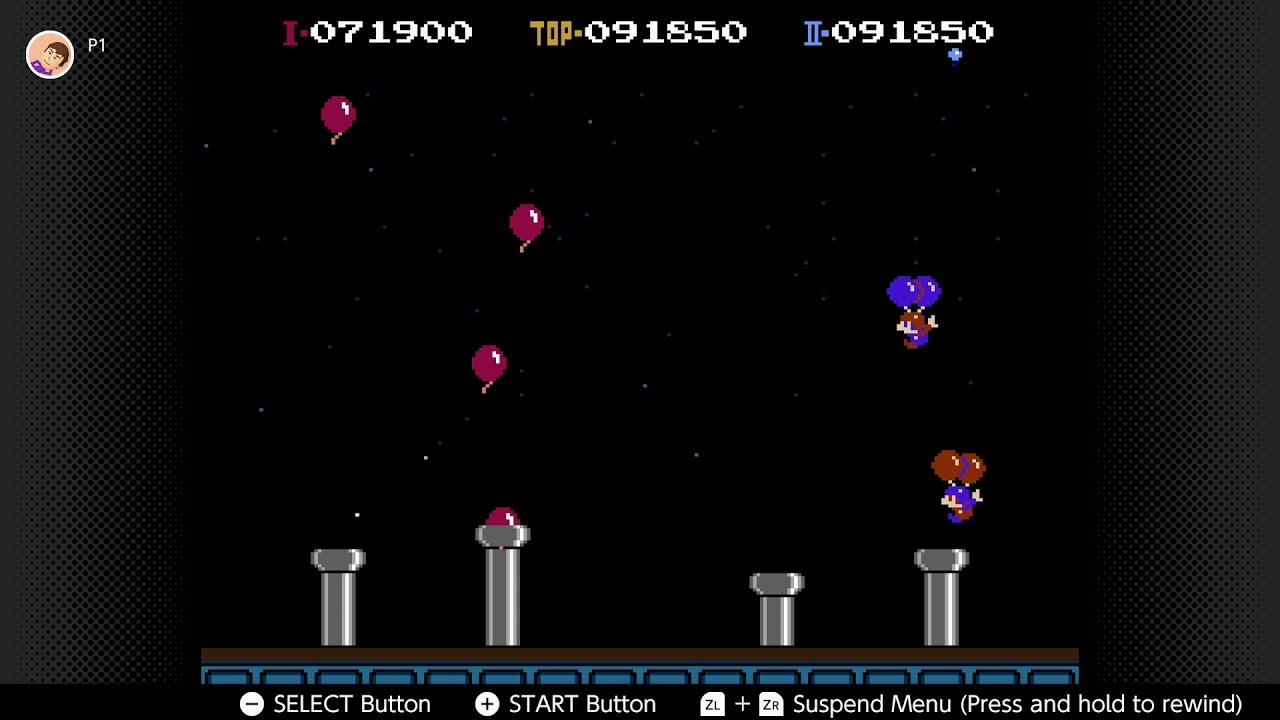 Balloon Fight: 2 Player Co-Operative Gameplay - YouTube