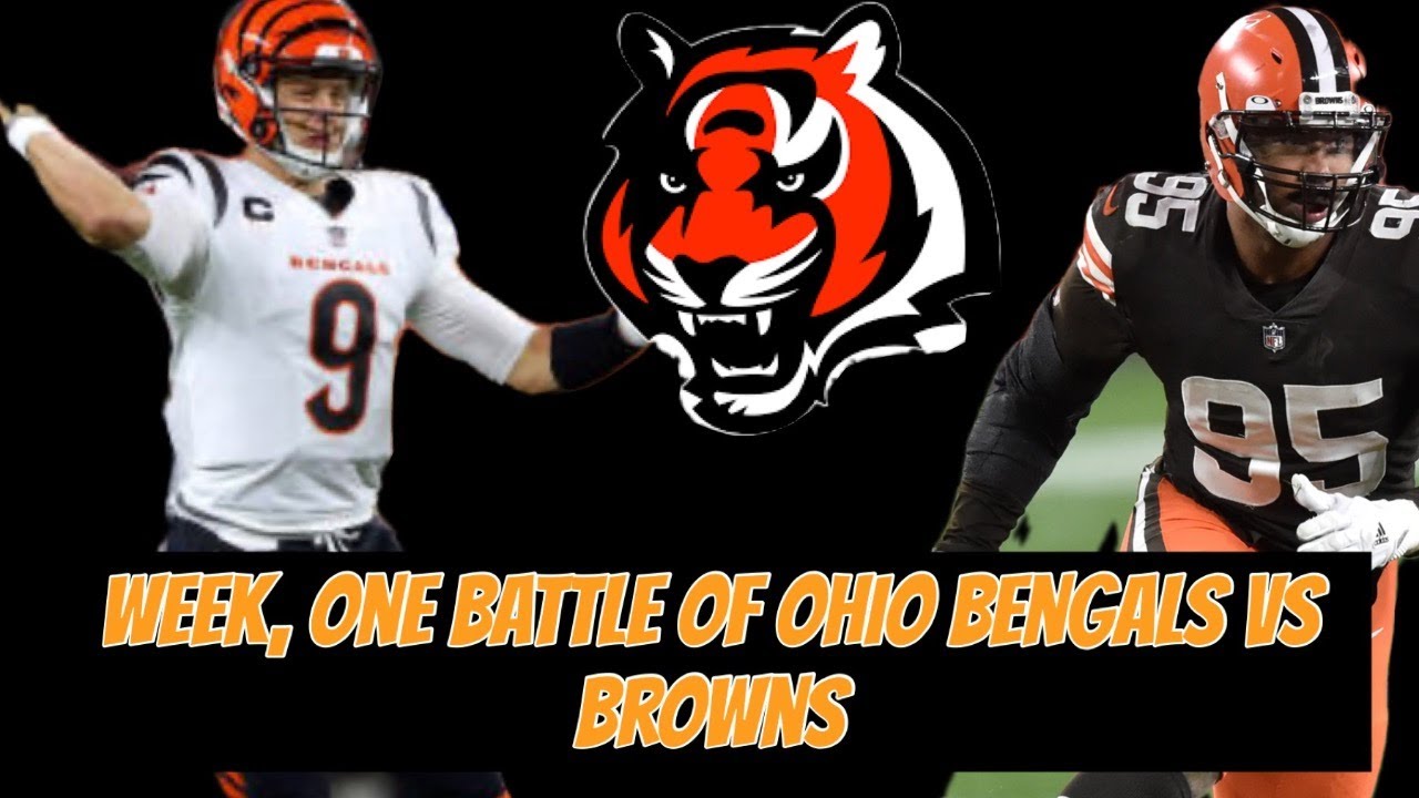 Battle of Ohio Bengals ves browns preview week one - YouTube