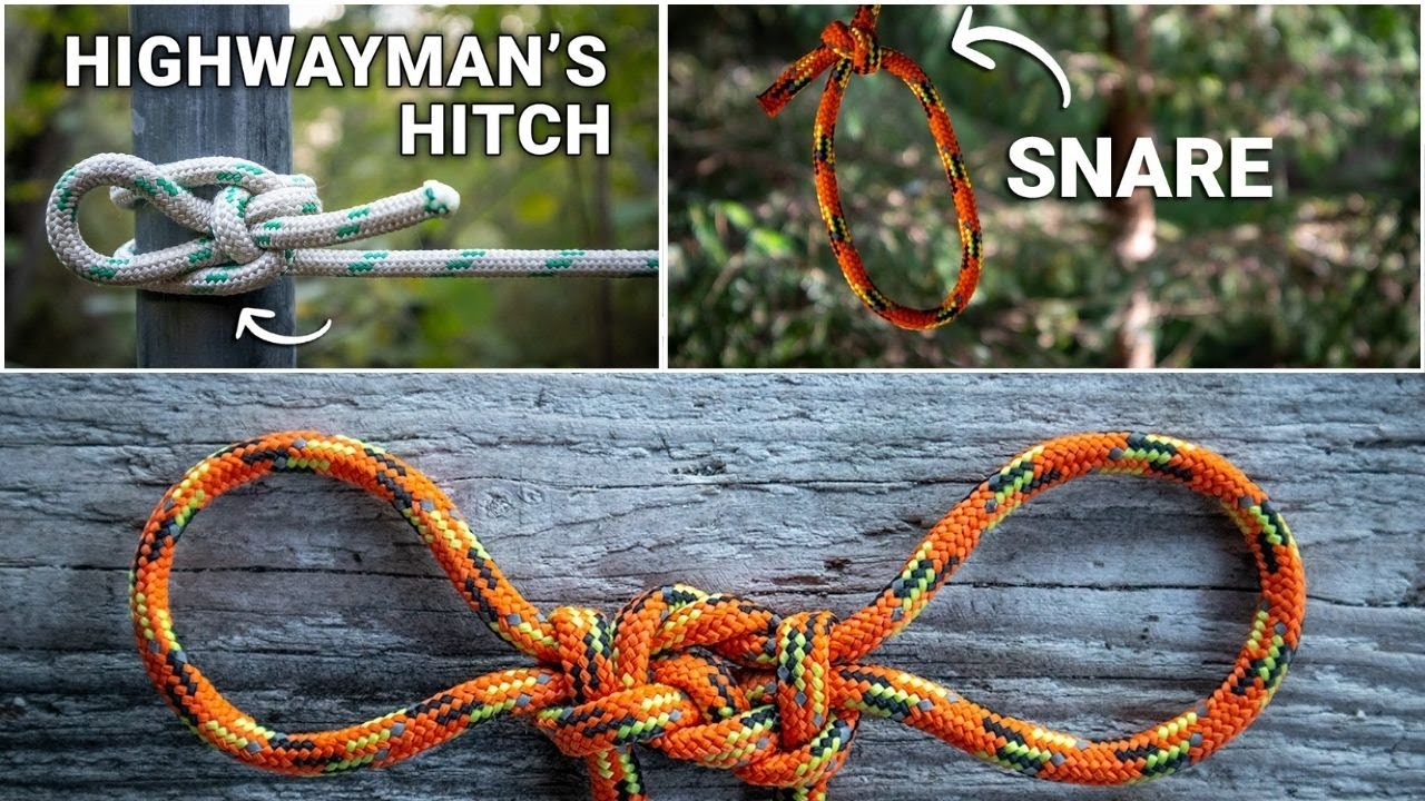 10 Coolest & Most Unique Knots to Learn - YouTube