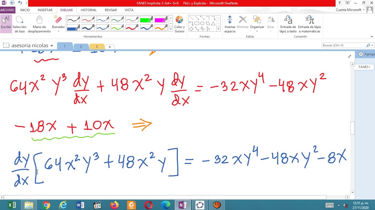 Tutorial derivada implicita - YouTube